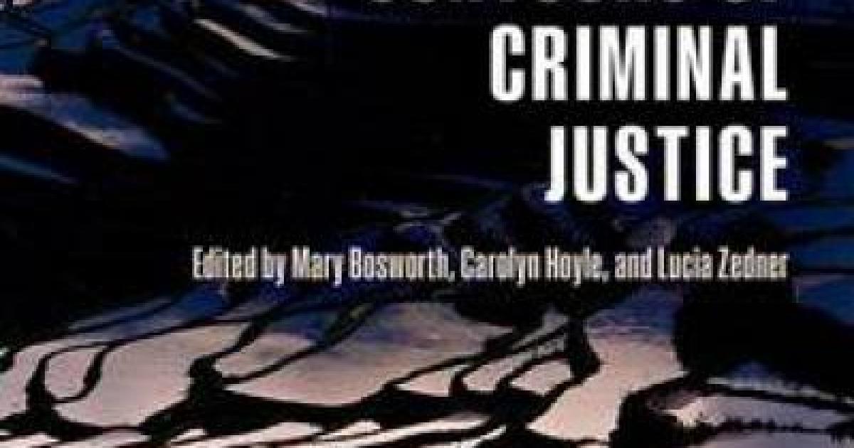 'Changing Contours of Criminal Justice' | Oxford Law Blogs